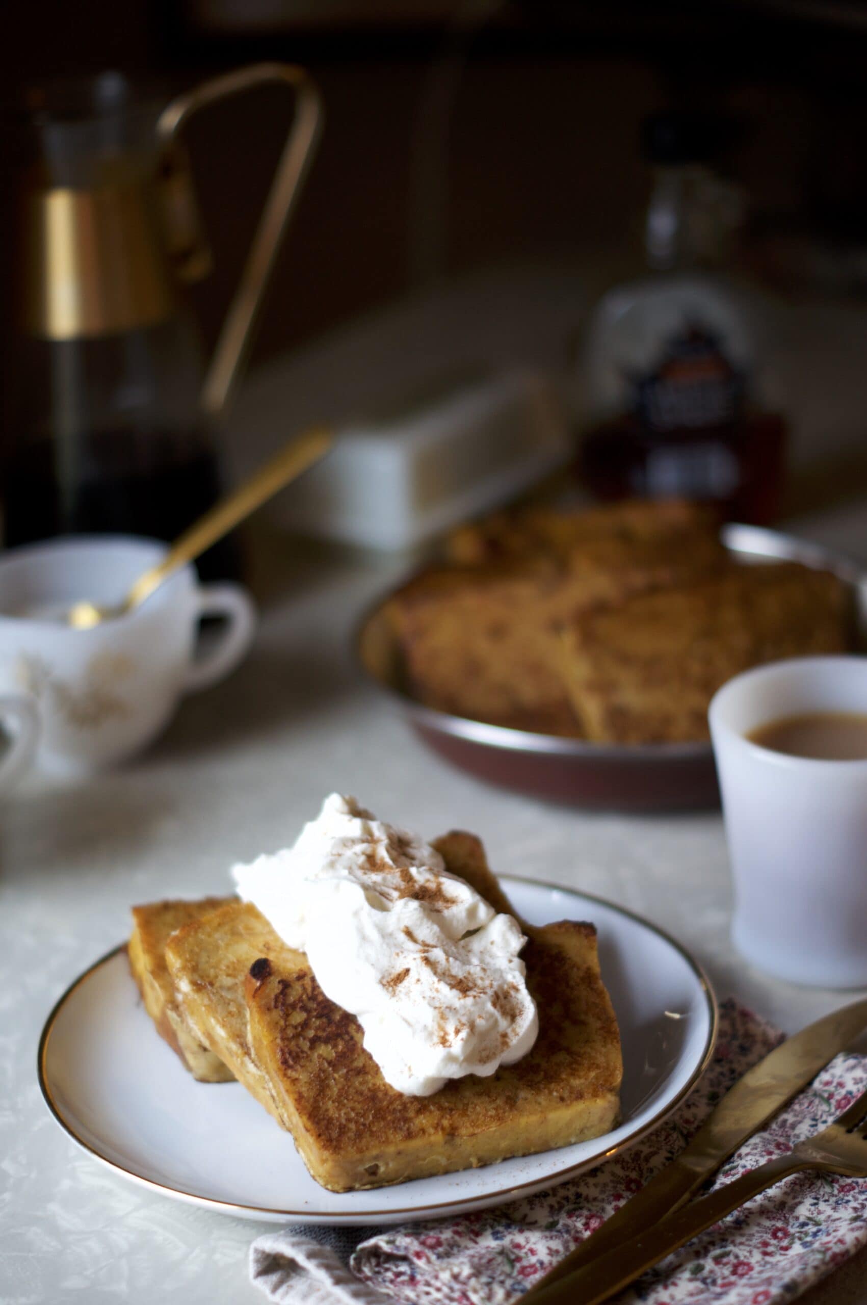 Pumpkin Bread Pudding French Toast (& true friendship) - Midwest Nice