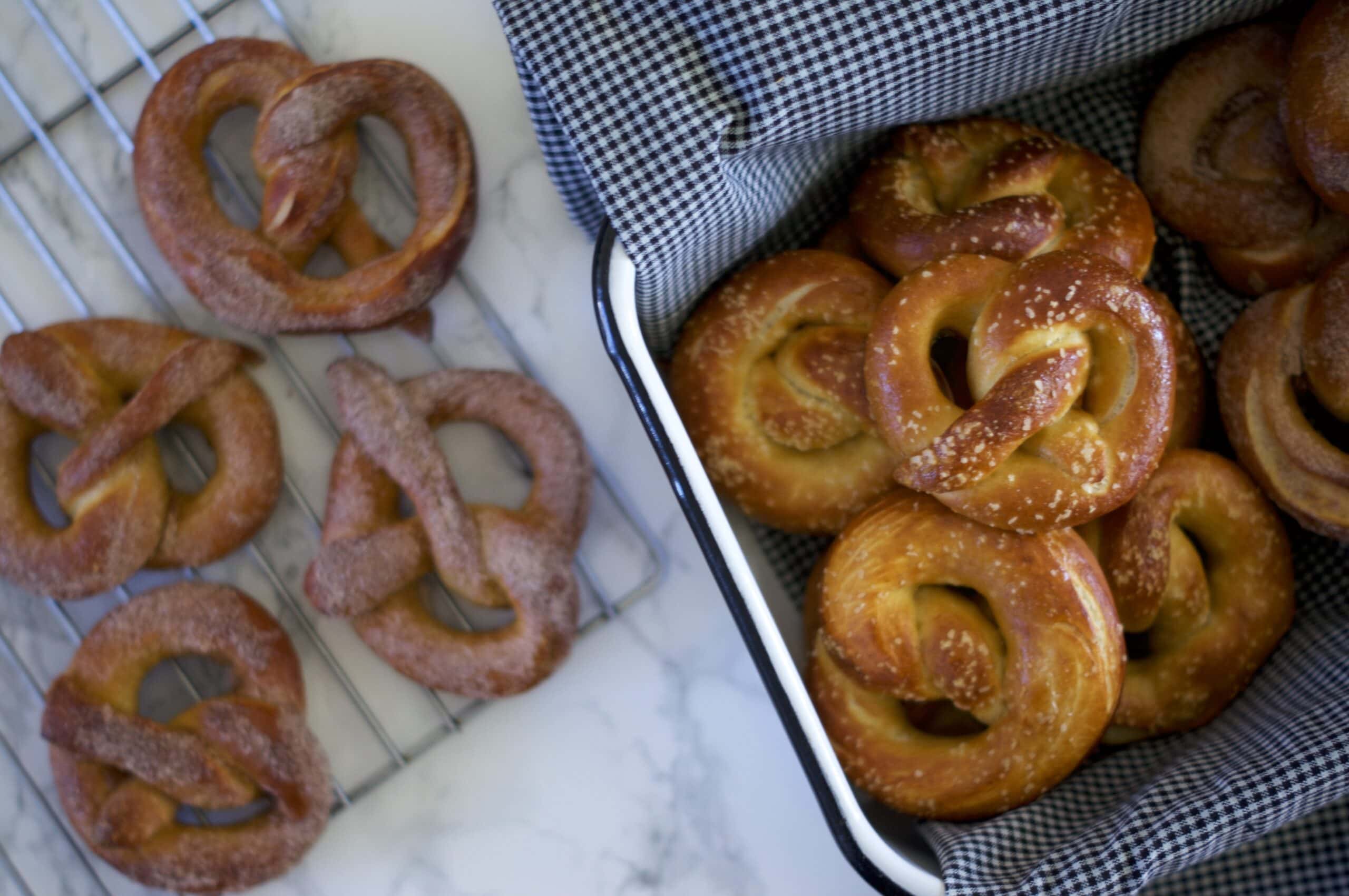 Sweet & Salty Soft Pretzels (& houseguests) - Midwest Nice