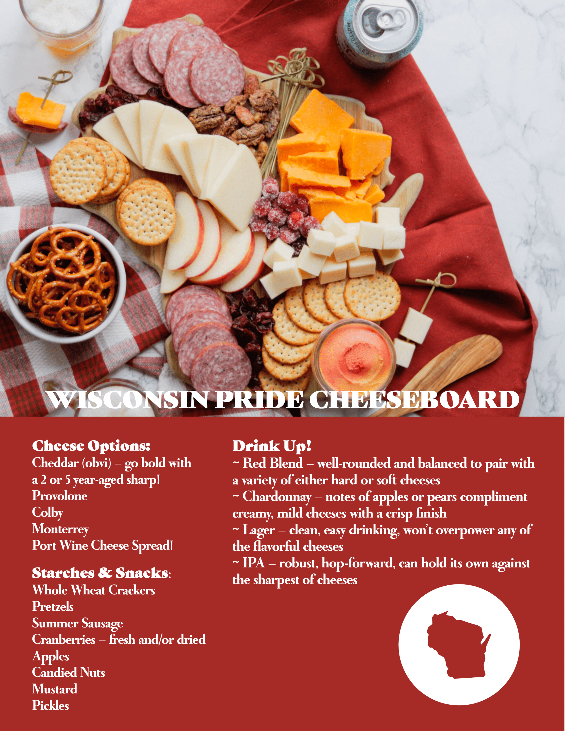 Holiday Cheeseboards - 3 Ways - Midwest Nice