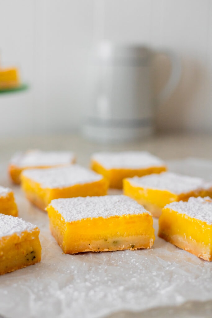Cara Cara Orange Bars (with a thyme shortbread crust!) - Midwest Nice