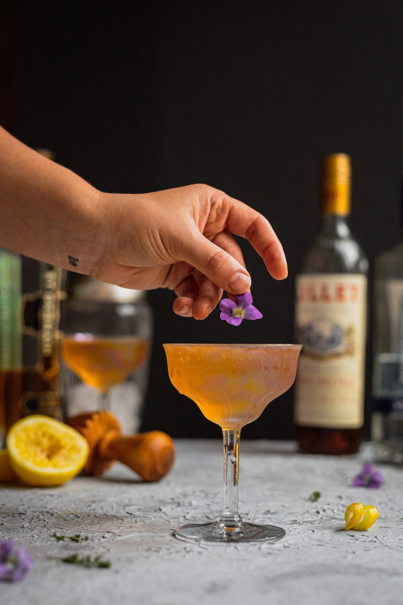 Lillet Rosé Martini: Easy Lillet Cocktail Recipe - Midwest Nice