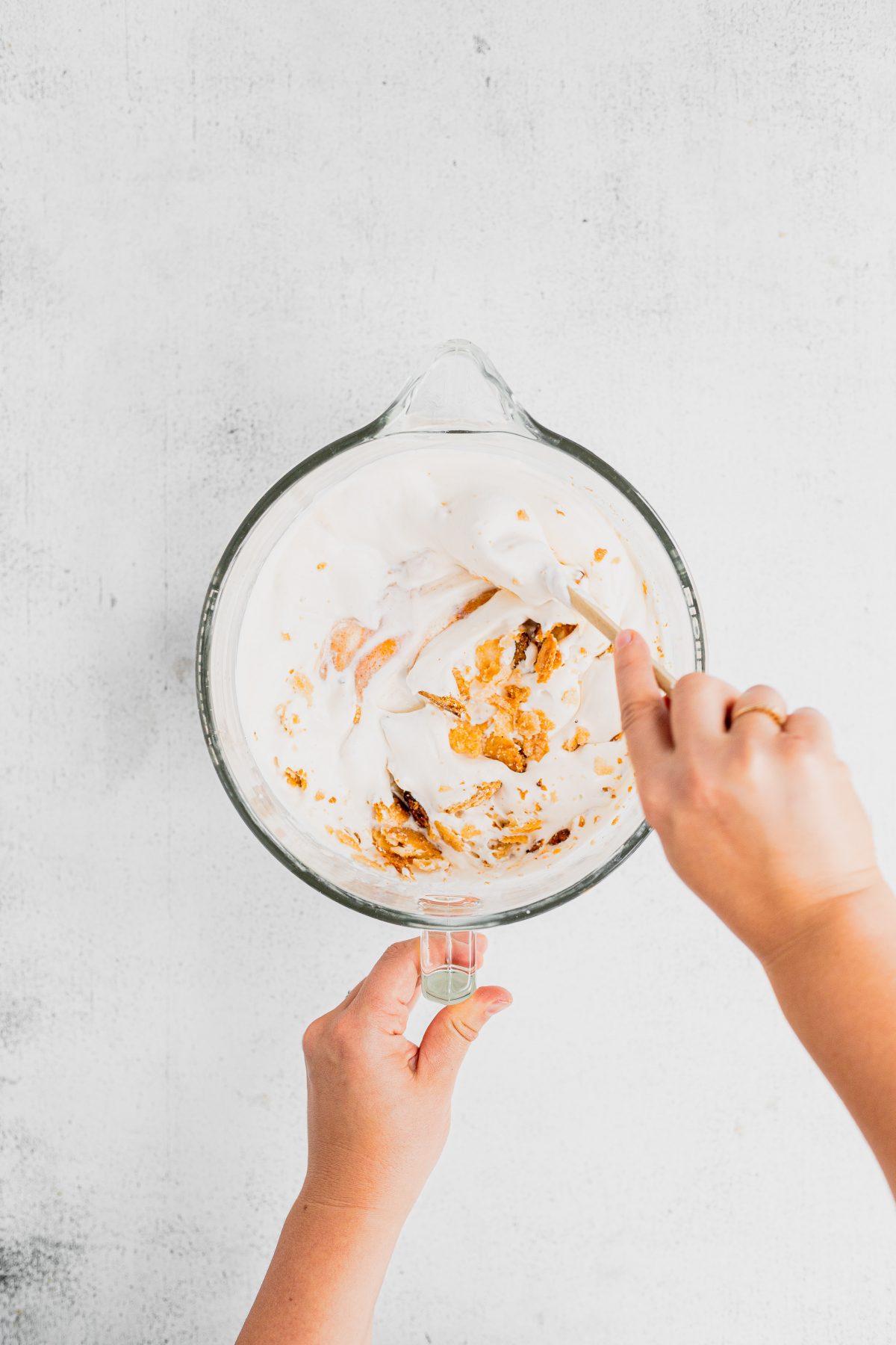 No Churn Peach Pie Ice Cream Recipe - Midwest Nice