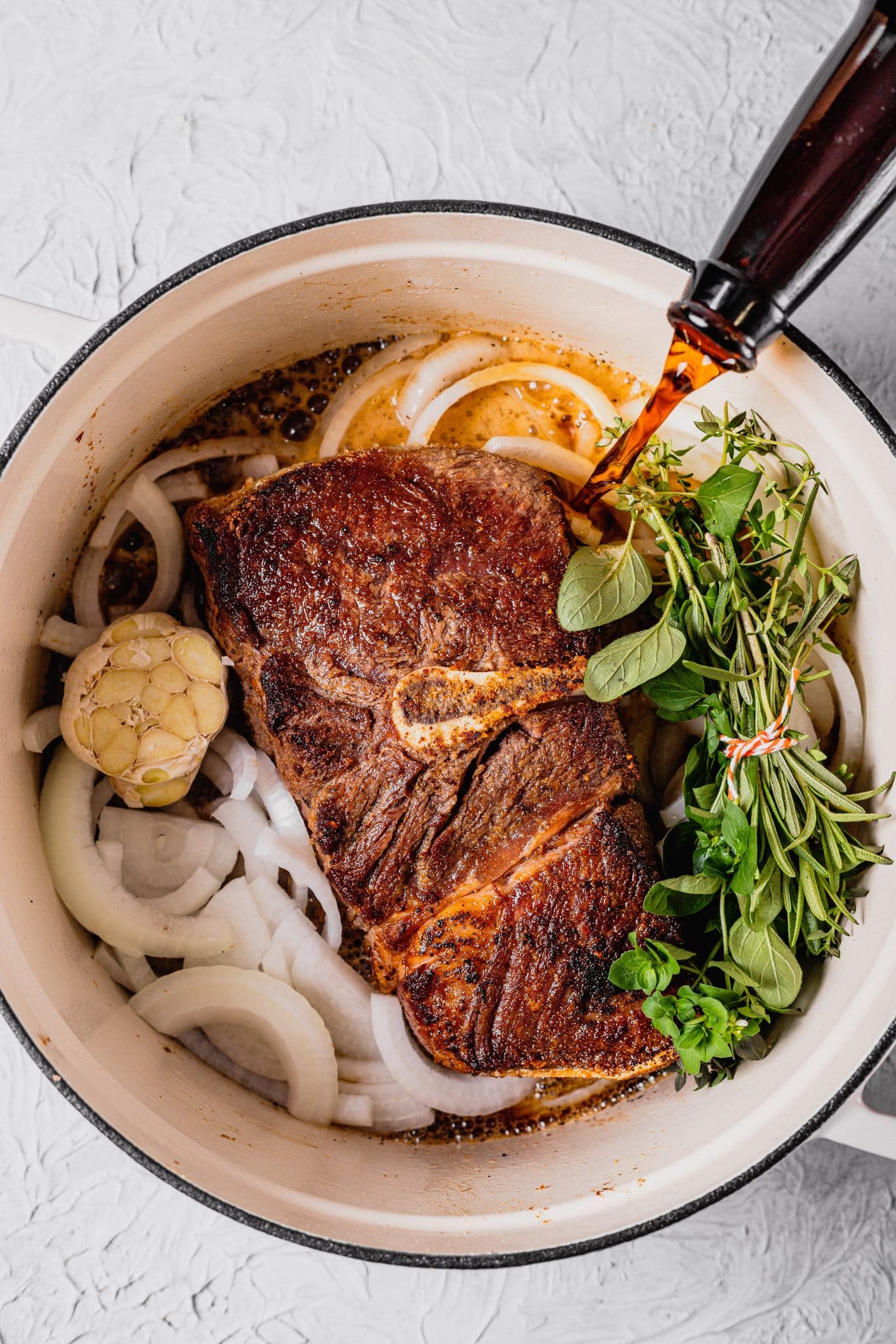 Fall-Apart Tender Beer Braised Pot Roast - Midwest Nice