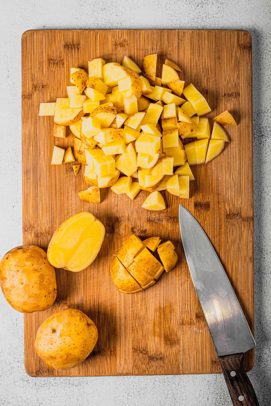 Crispy Oven-Roasted Potato Cubes - Midwest Nice