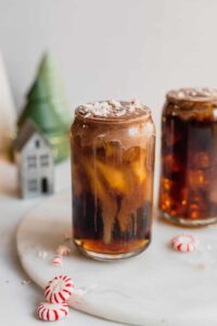 Peppermint Mocha Cold Foam Cold Brew Coffee - Midwest Nice