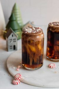 Peppermint Mocha Cold Foam Cold Brew Coffee - Midwest Nice