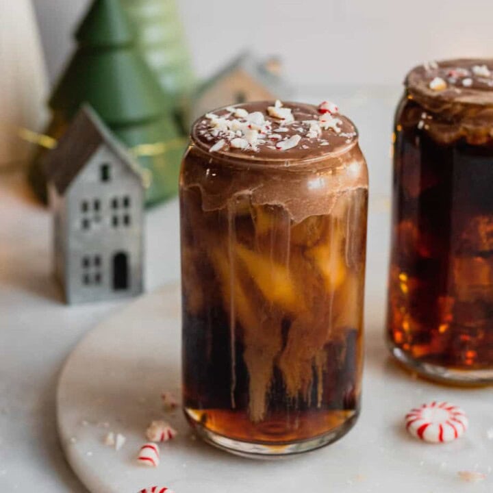 Peppermint Mocha Cold Foam Cold Brew Coffee - Midwest Nice