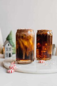 Peppermint Mocha Cold Foam Cold Brew Coffee - Midwest Nice