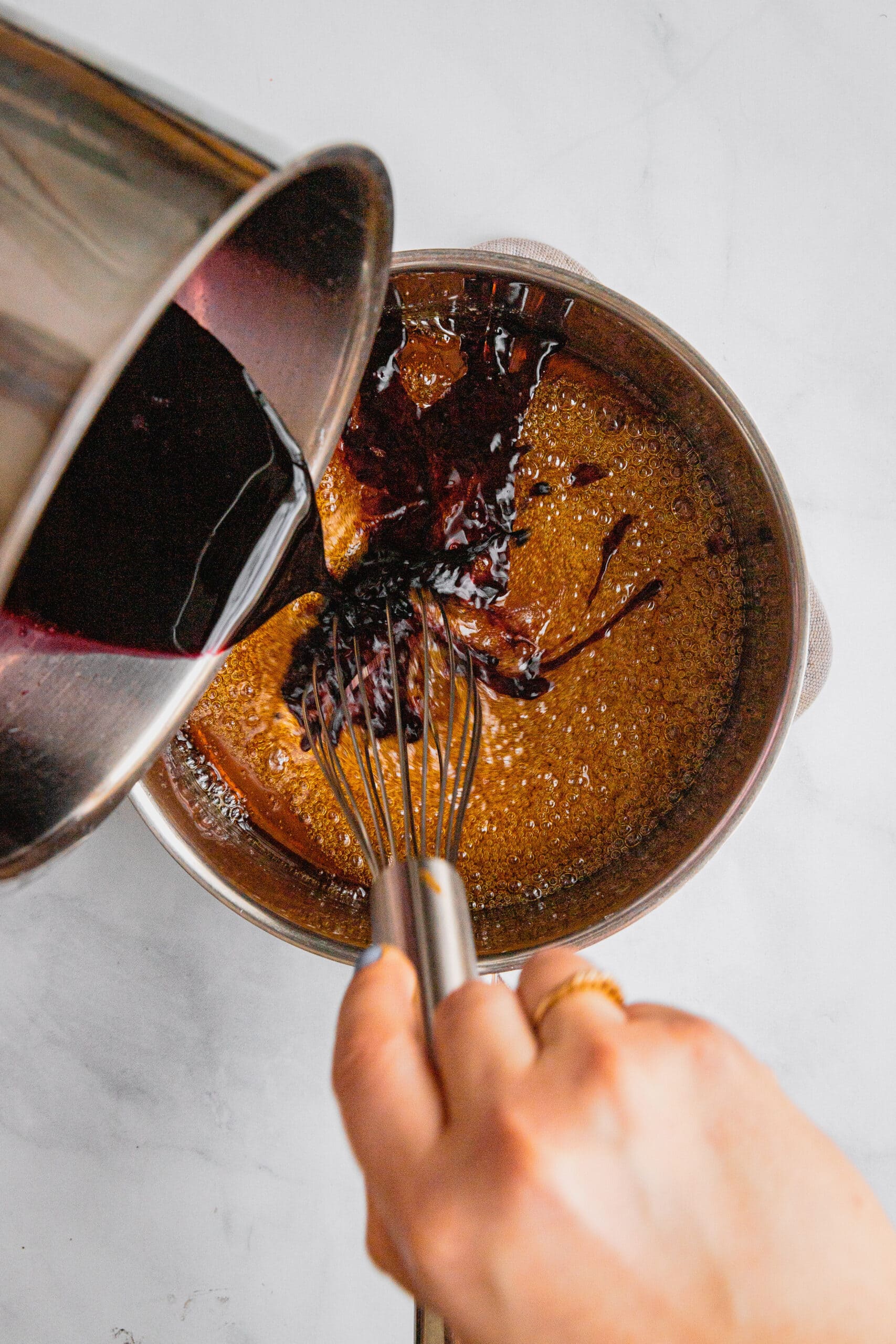 Homemade Red Wine Caramel Sauce - Midwest Nice