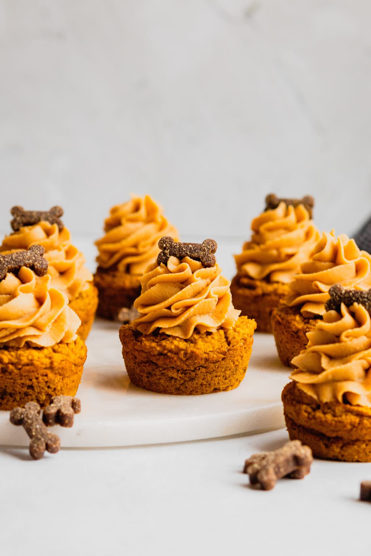 Pupcakes with Peanut Butter Frosting - Midwest Nice