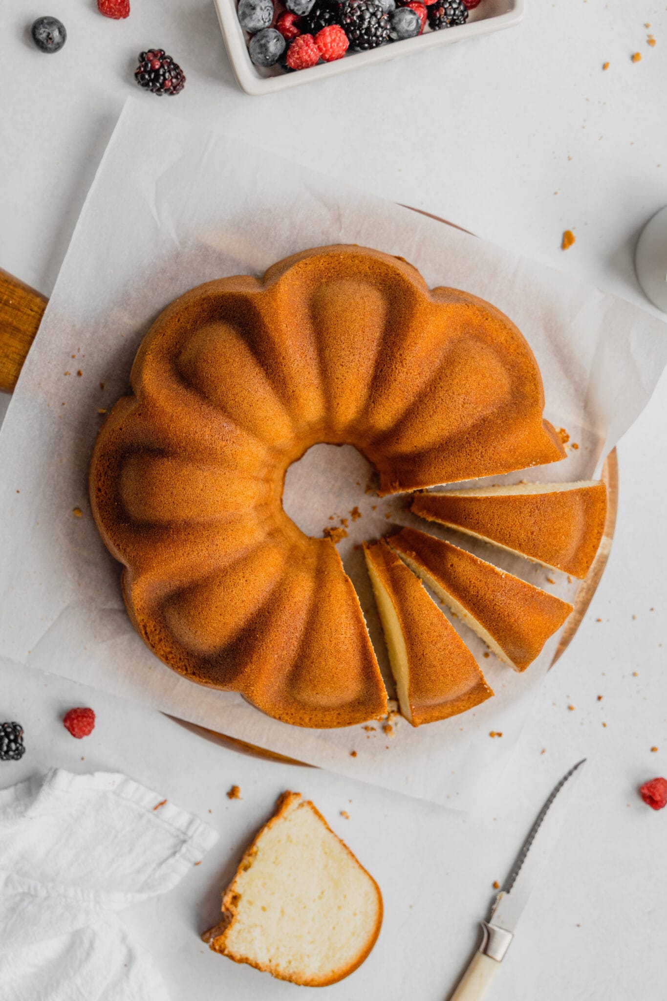 Powdered Sugar Pound Cake Recipe - Midwest Nice