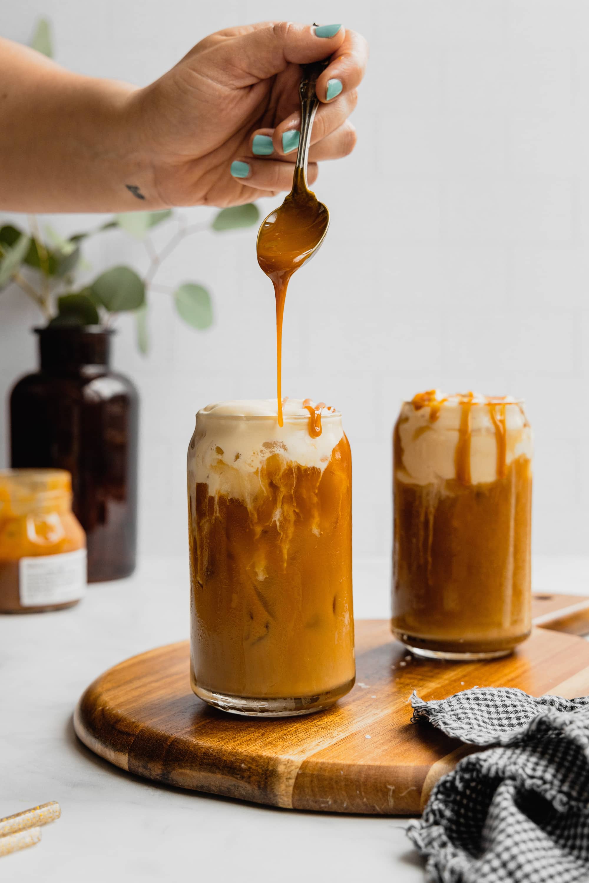 Salted Caramel Cold Foam Cold Brew Coffee - Midwest Nice