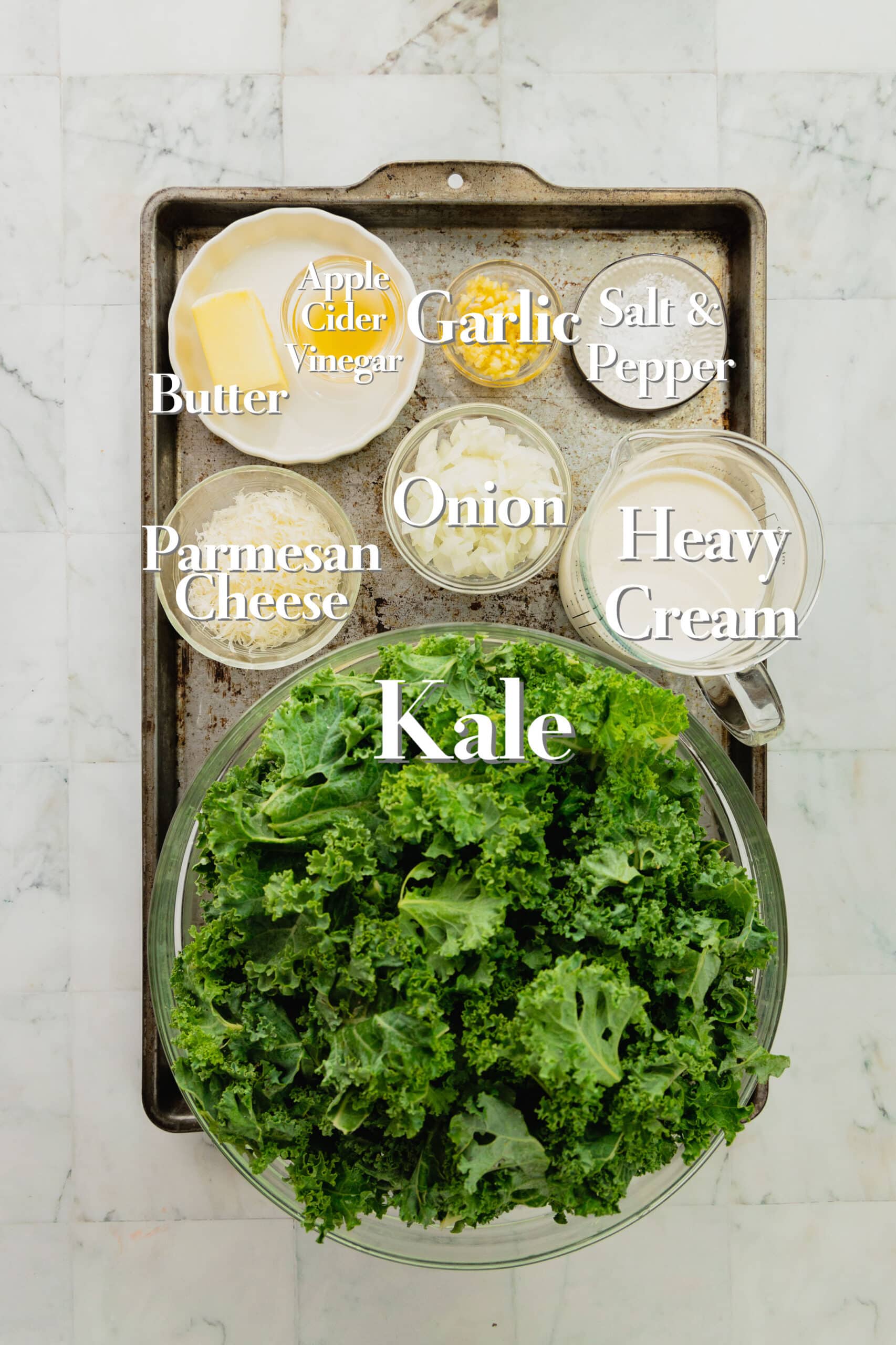 Garlic Parmesan Creamed Kale Recipe - Midwest Nice