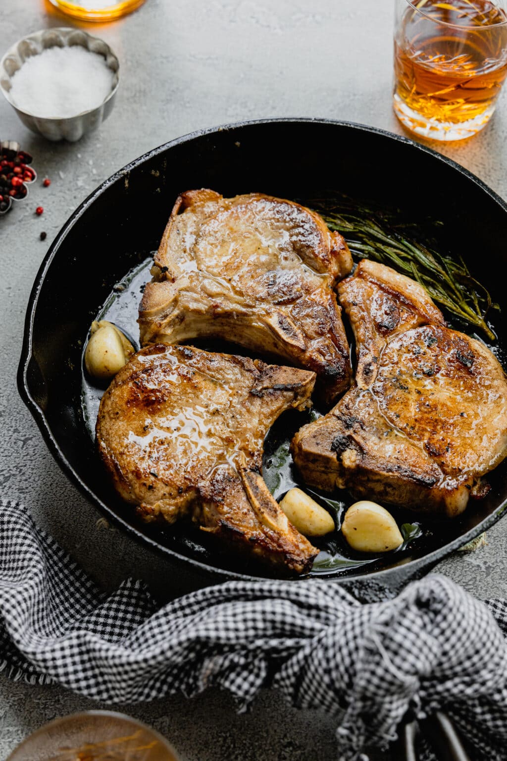 Brown Sugar and Bourbon-Brined Pork Chops - Midwest Nice