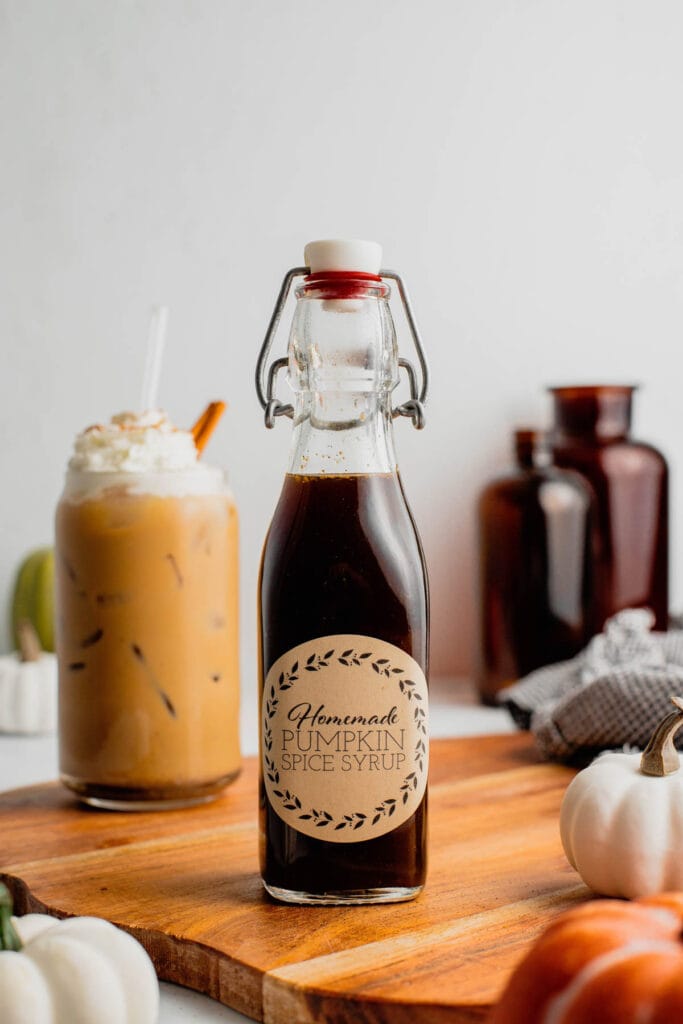 Homemade Pumpkin Spice Syrup - Midwest Nice