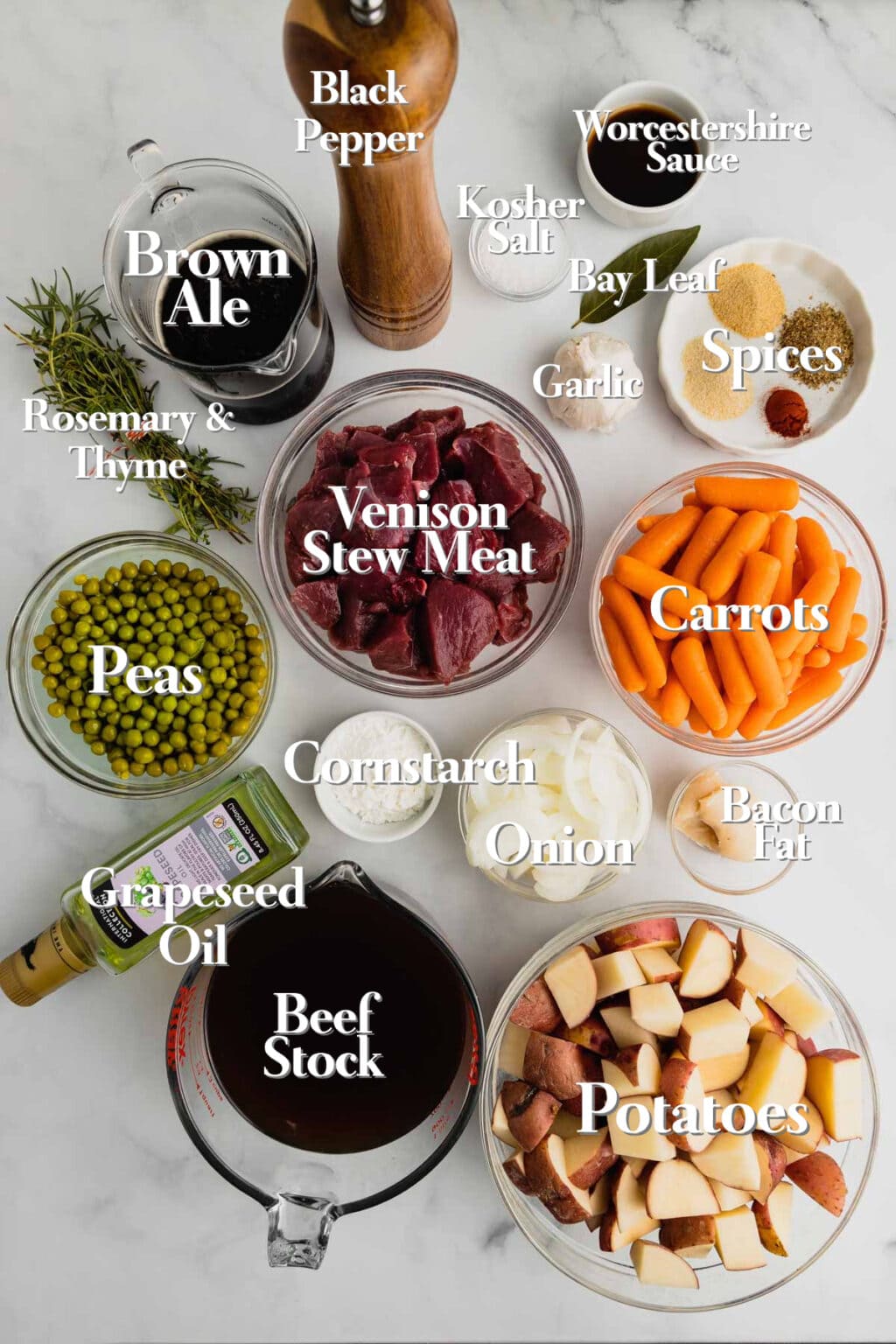 Classic, Hearty Venison Stew (with video!) - Midwest Nice