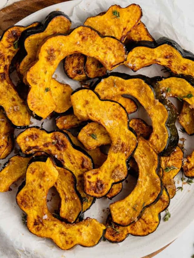 Sweet & Buttery Mashed Acorn Squash - Midwest Nice