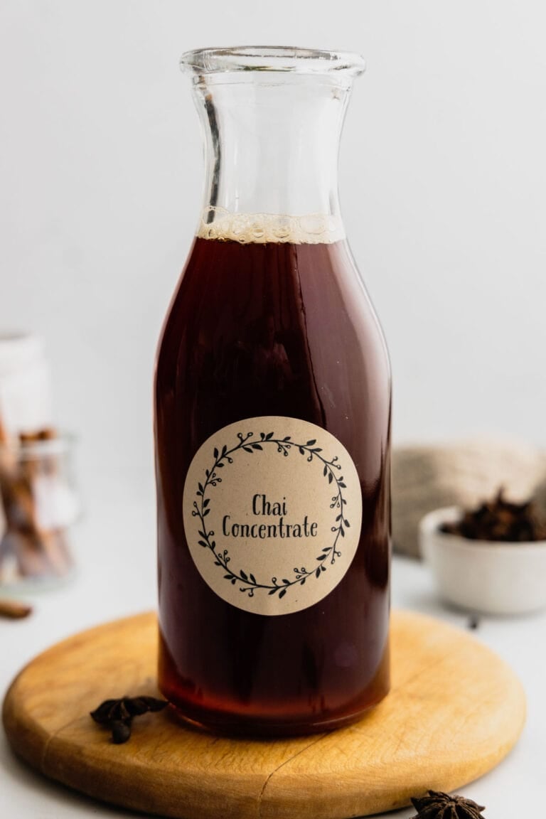 Homemade Chai Concentrate (Starbucks Copycat) | Midwest Nice