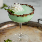Wisconsin Grasshopper Cocktail (with or without ice cream) | Midwest Nice