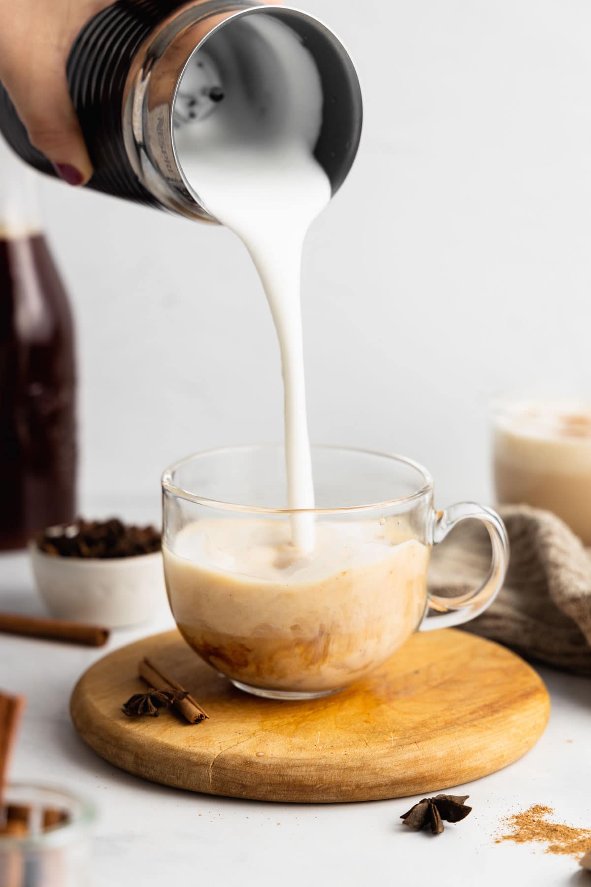 Easy Chai Latte Recipe (using chai concentrate) - Midwest Nice