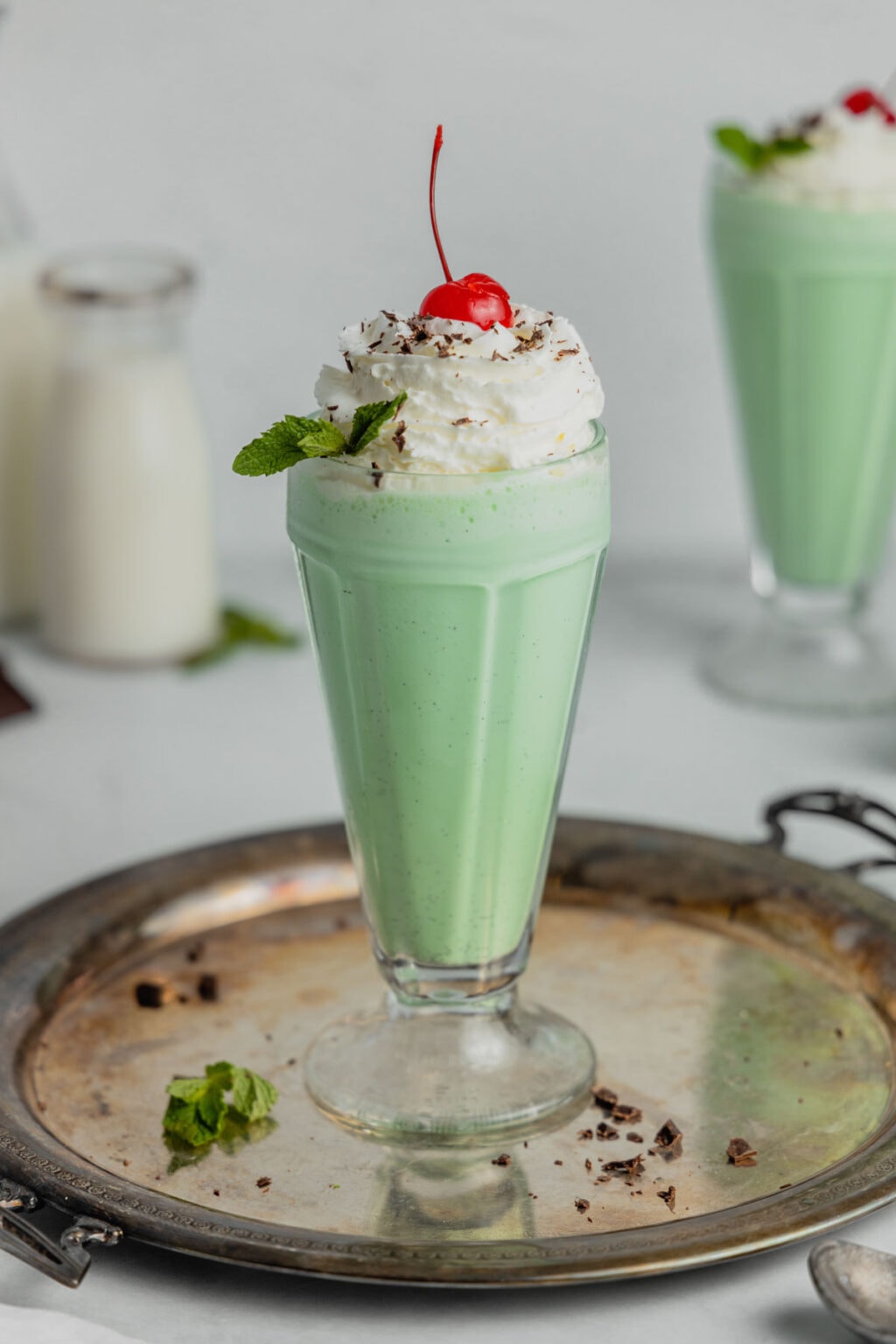 Wisconsin Grasshopper Cocktail (with or without ice cream) | Midwest Nice