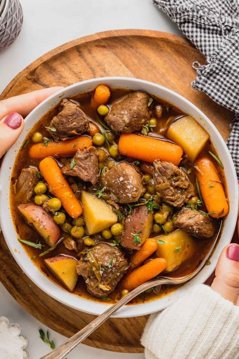 Classic, Hearty Venison Stew (with video!) - Midwest Nice