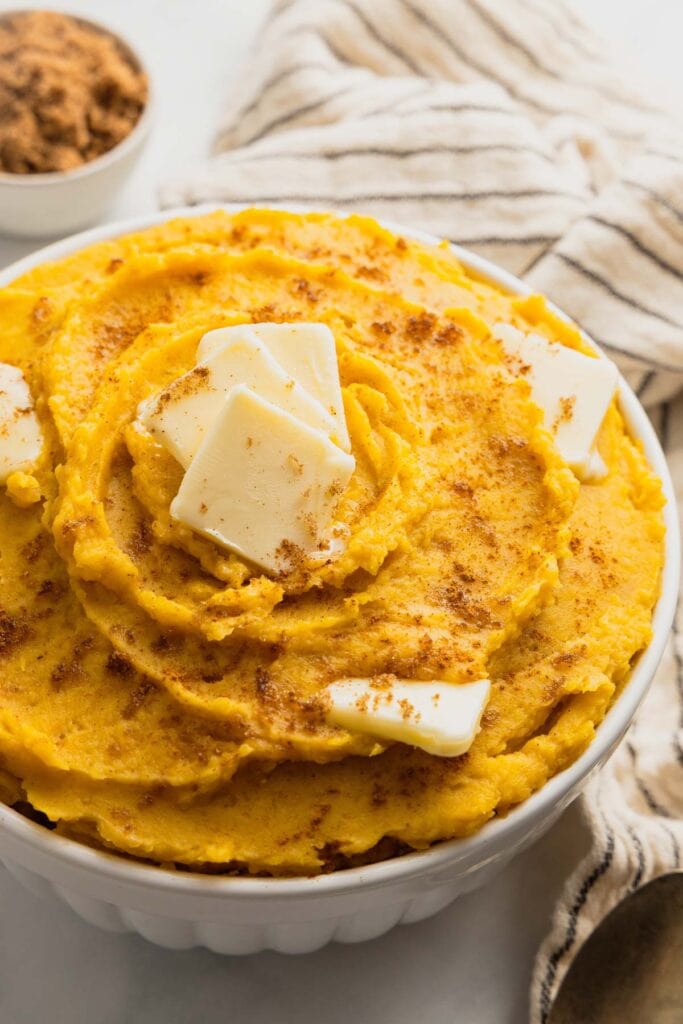 Sweet & Buttery Mashed Acorn Squash - Midwest Nice