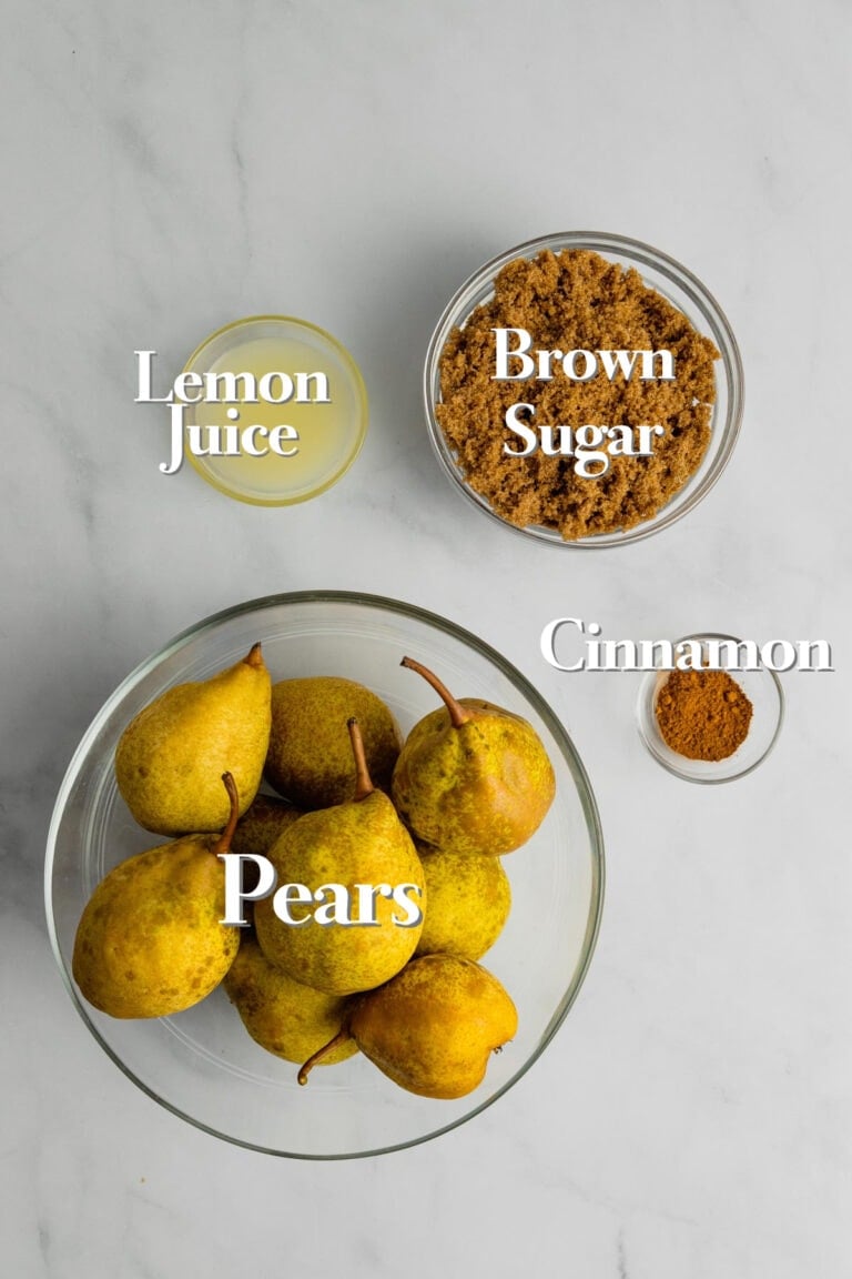 20 Minute Easy Pear Compote - Midwest Nice