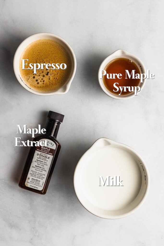 Maple Latte (Using Real Maple Syrup) - Midwest Nice