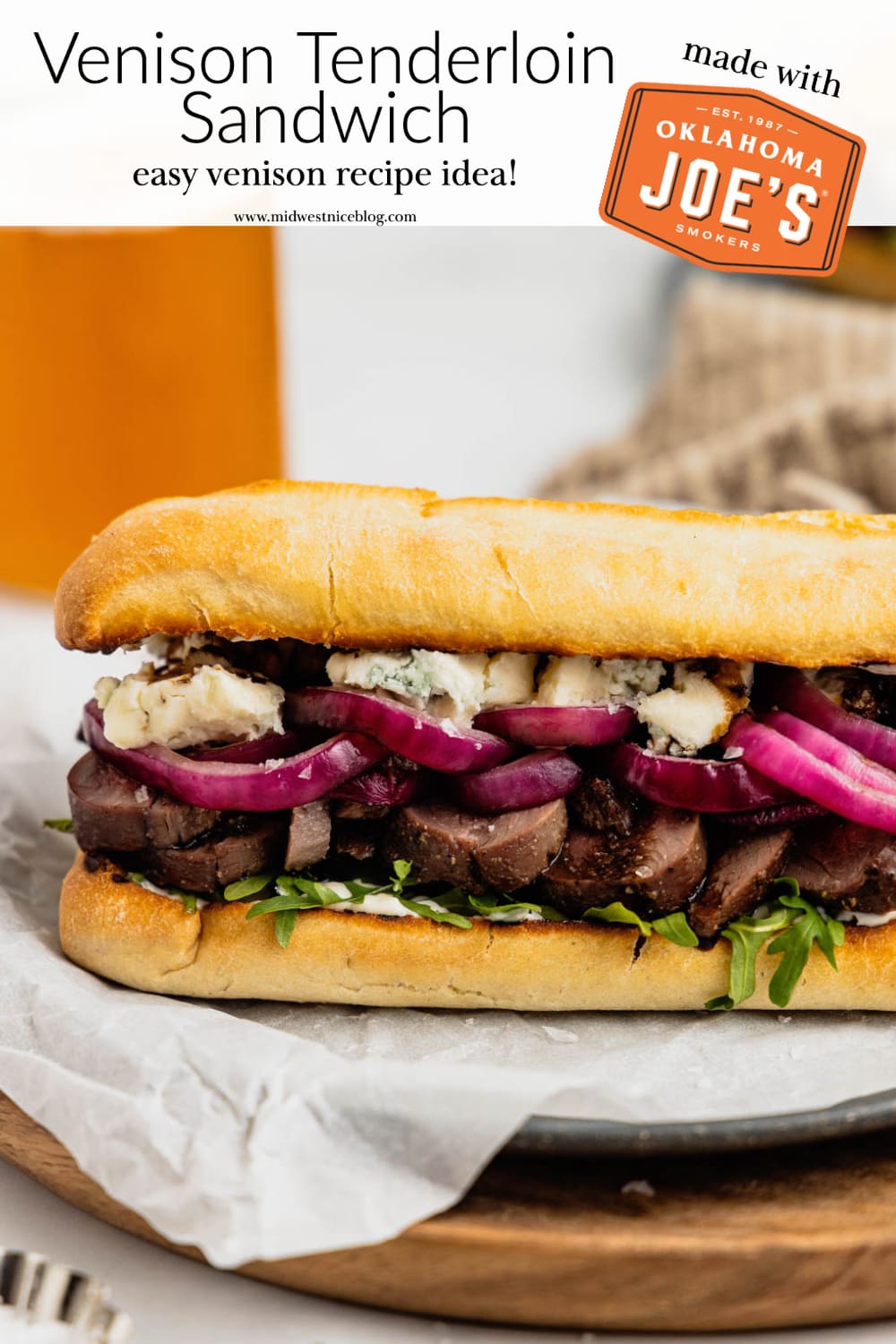 Ultimate Venison Tenderloin Sandwich - Midwest Nice