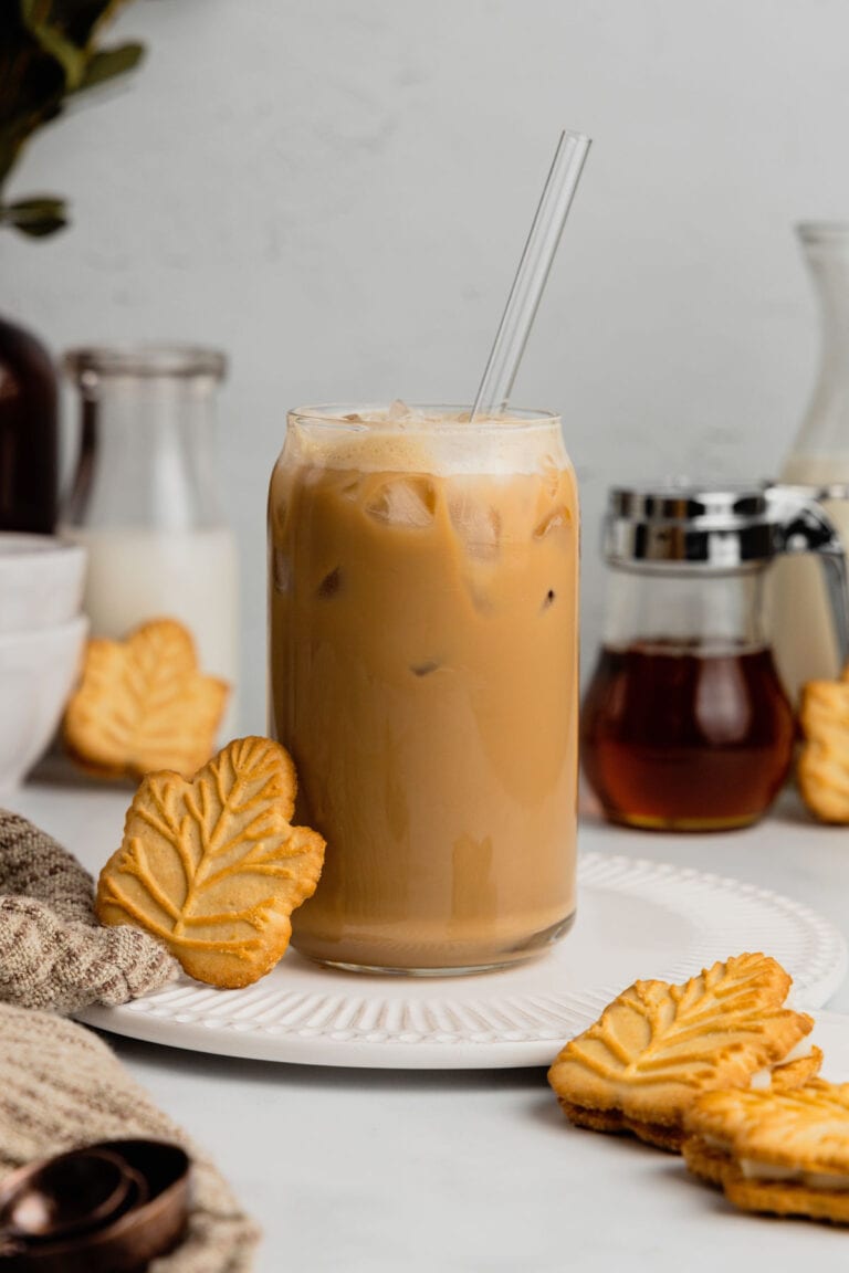 Maple Latte (Using Real Maple Syrup) - Midwest Nice