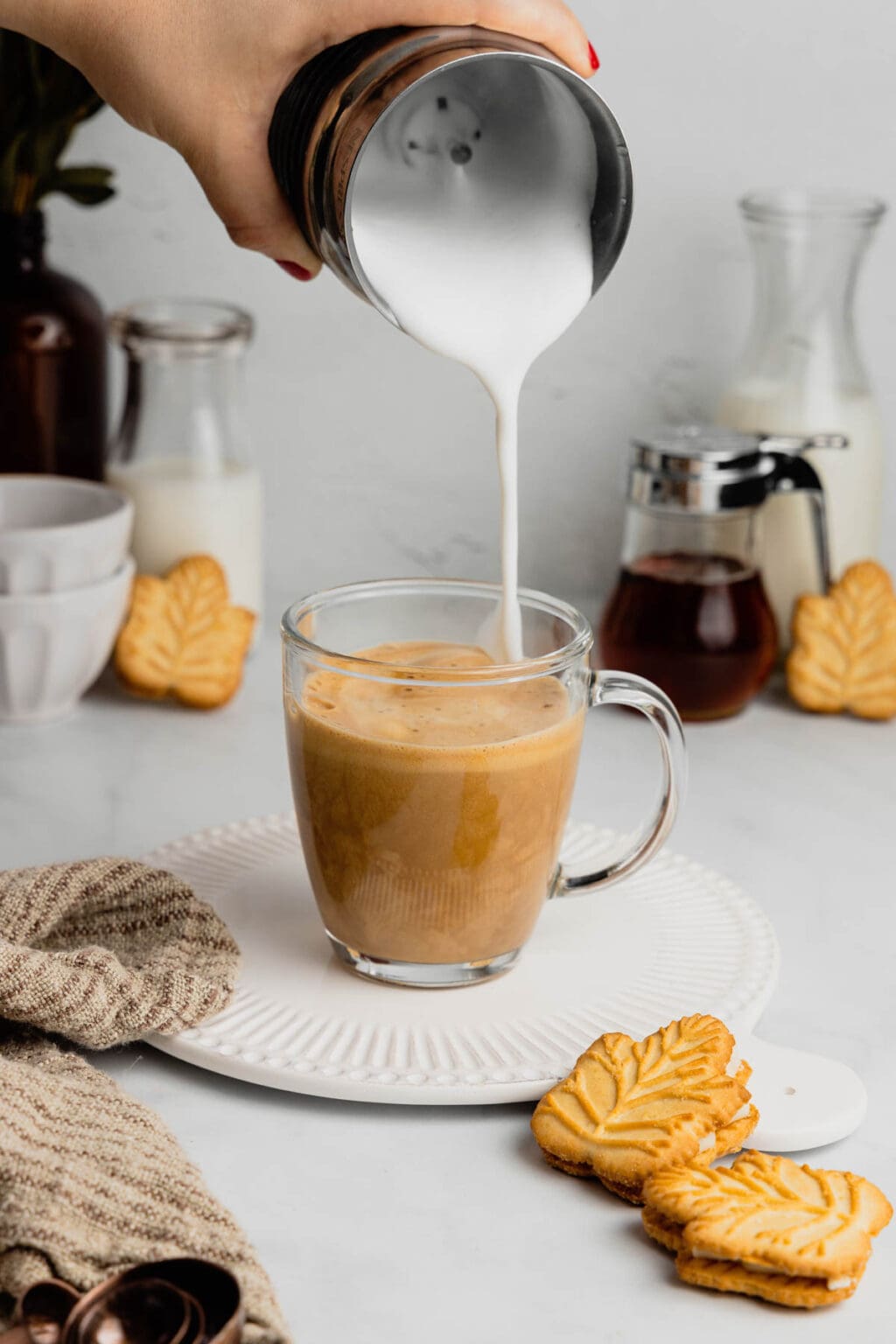 Maple Latte (using Real Maple Syrup) - Midwest Nice