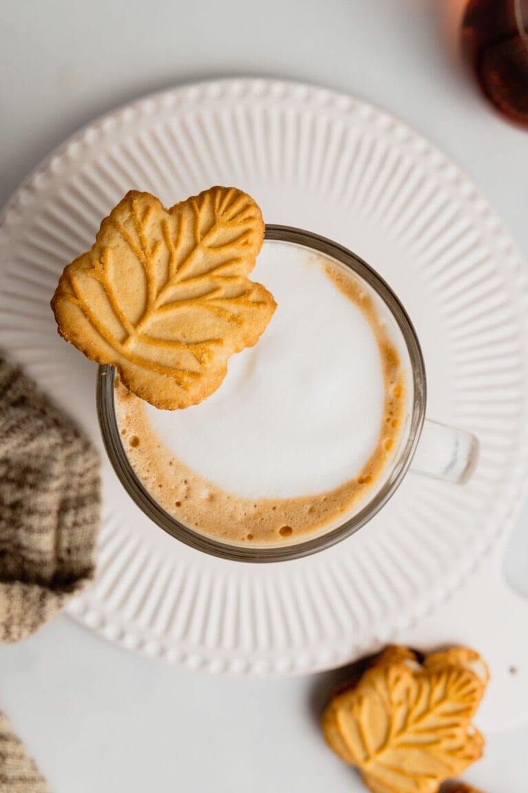 Maple Latte (Using Real Maple Syrup) - Midwest Nice
