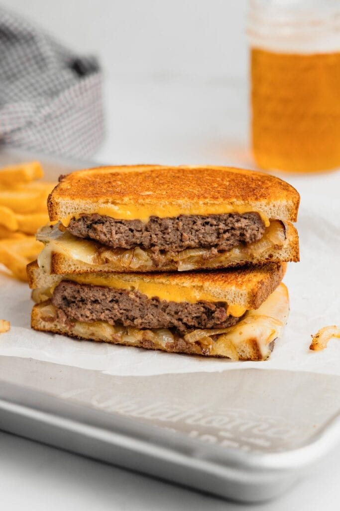 Venison Patty Melt - Midwest Nice