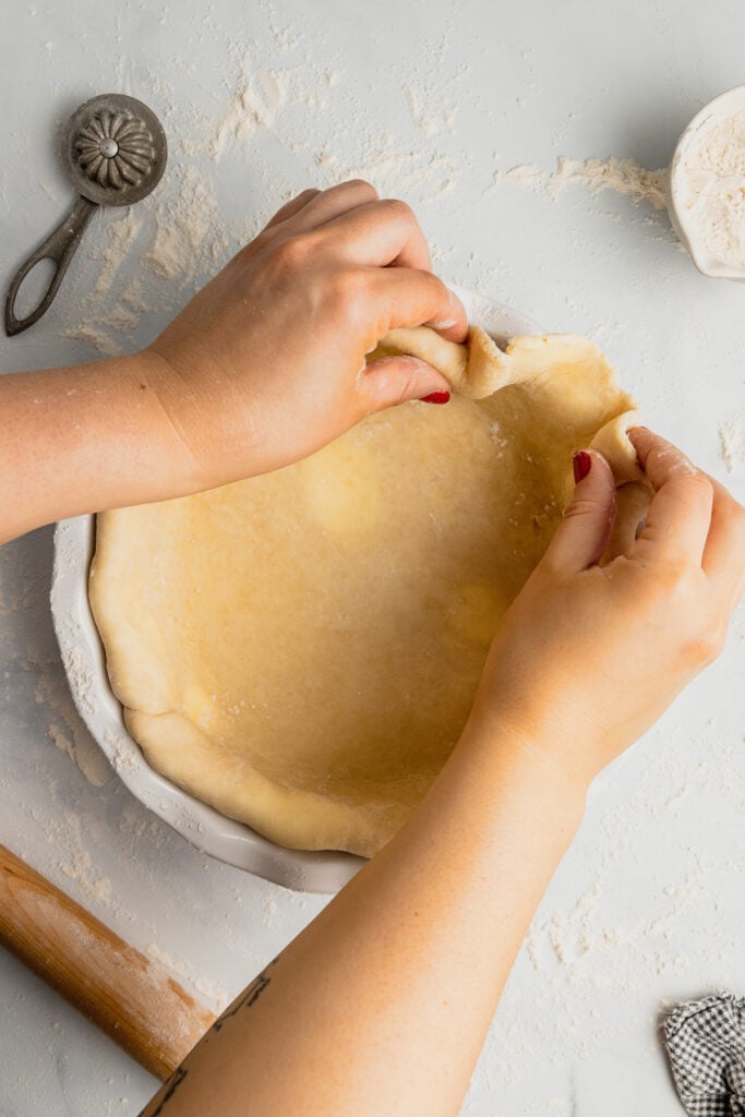 Flaky, Tender Butter and Lard Pie Crust - Midwest Nice