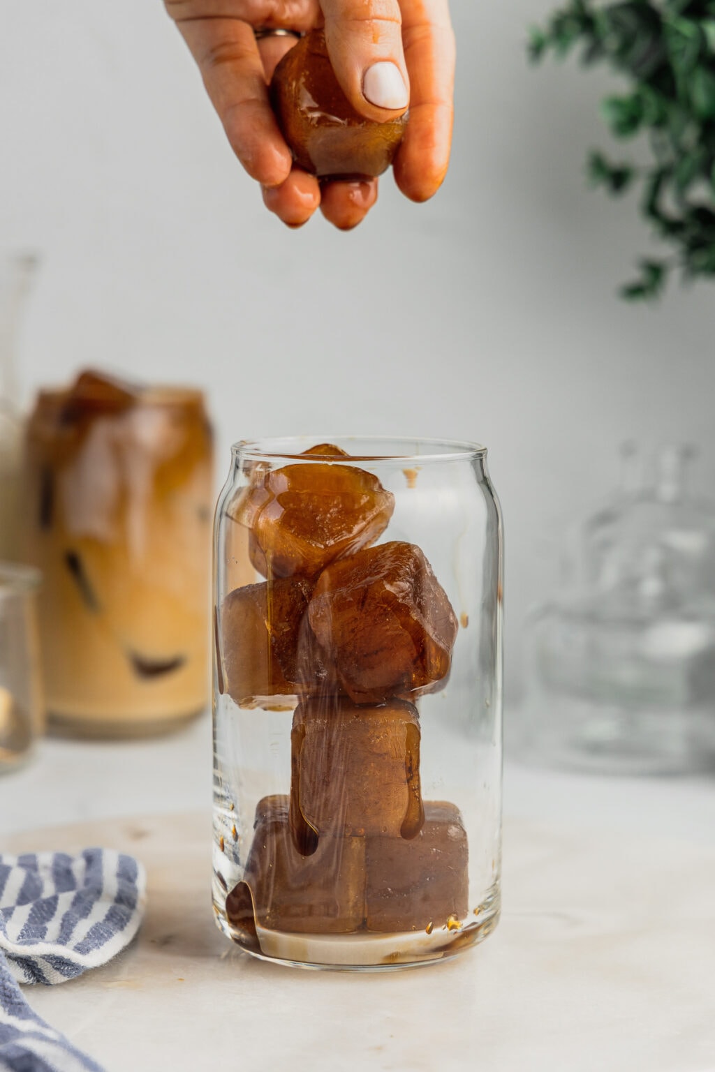 How to Make Coffee Ice Cubes - Midwest Nice