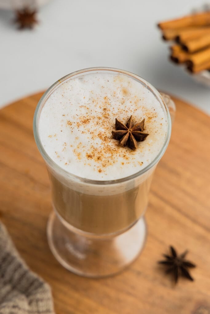 Hot Vanilla Chai Latte (Using Chai Concentrate) - Midwest Nice
