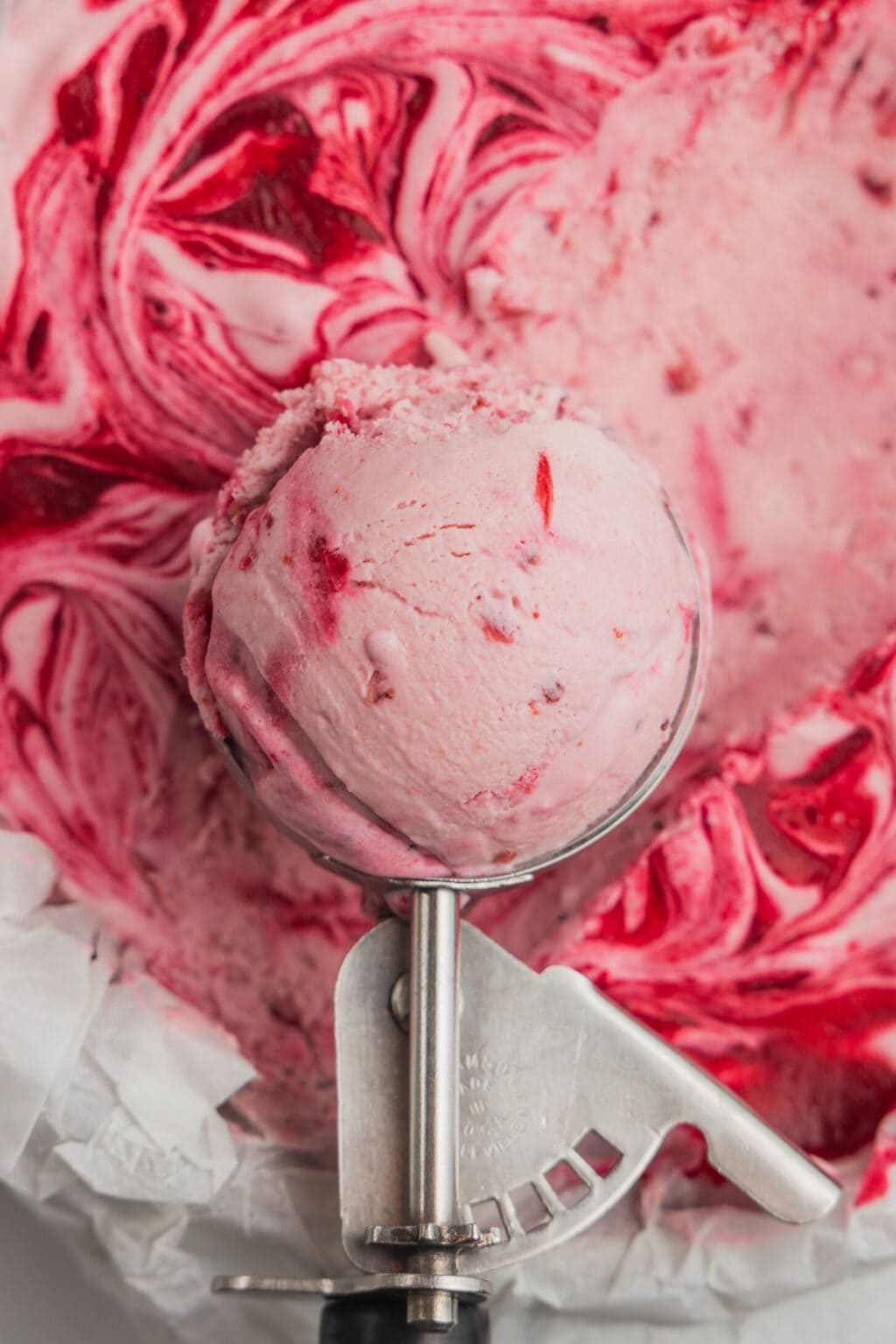 No-Churn Cranberry Ice Cream - Midwest Nice