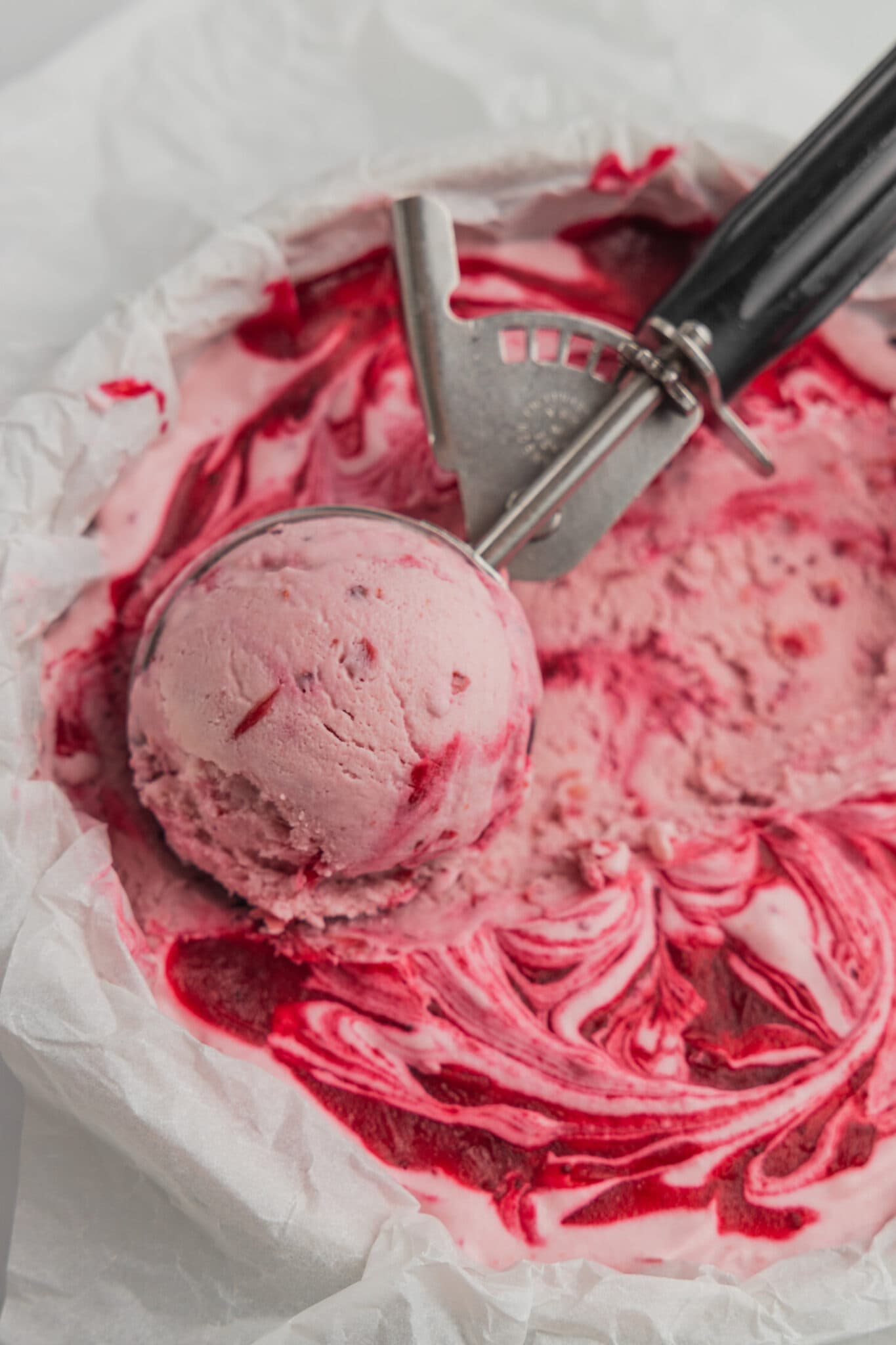 No-Churn Cranberry Ice Cream - Midwest Nice