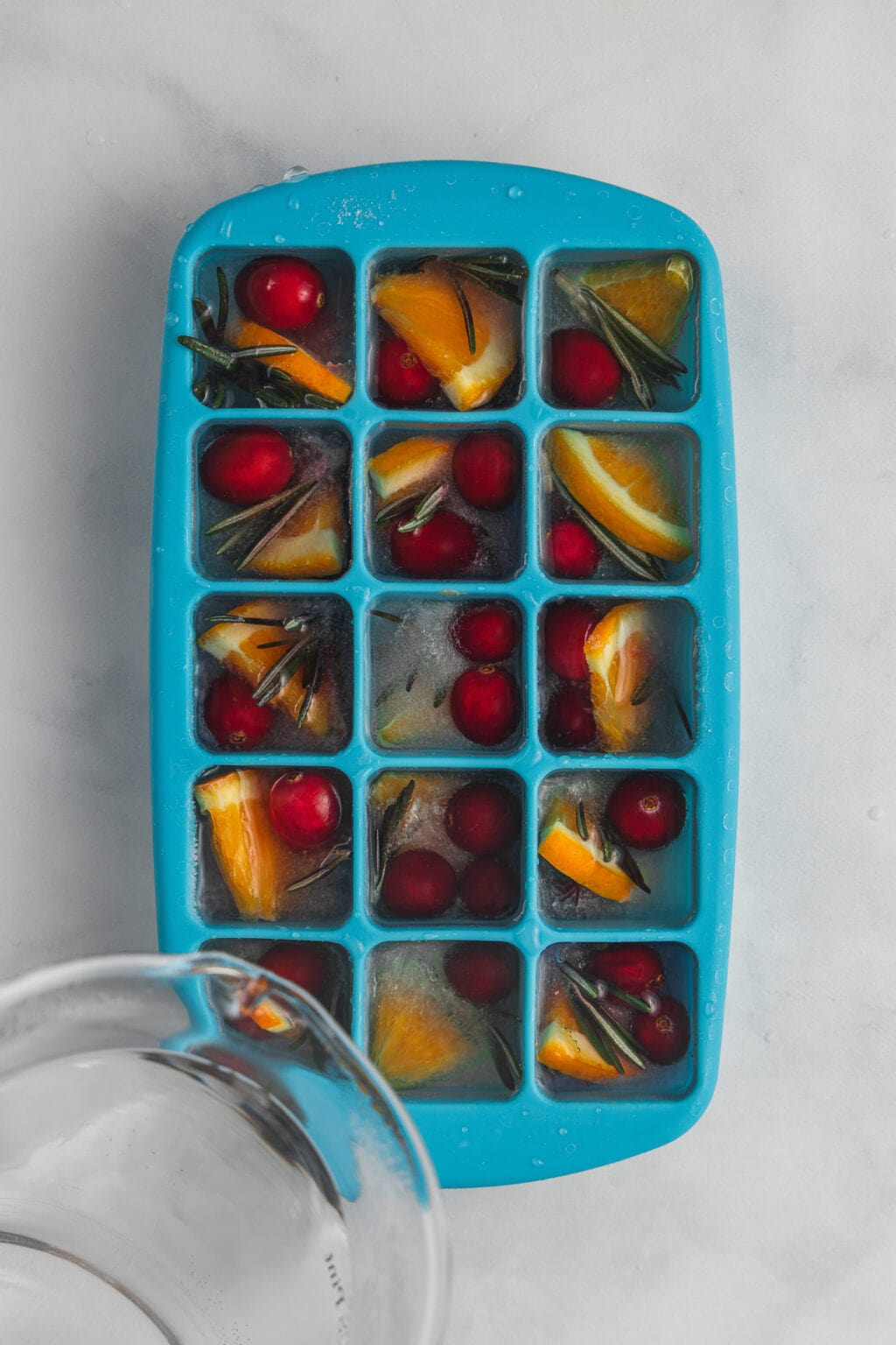 Cranberry Ice Cubes (How to Make Holiday Ice Cubes) - Midwest Nice