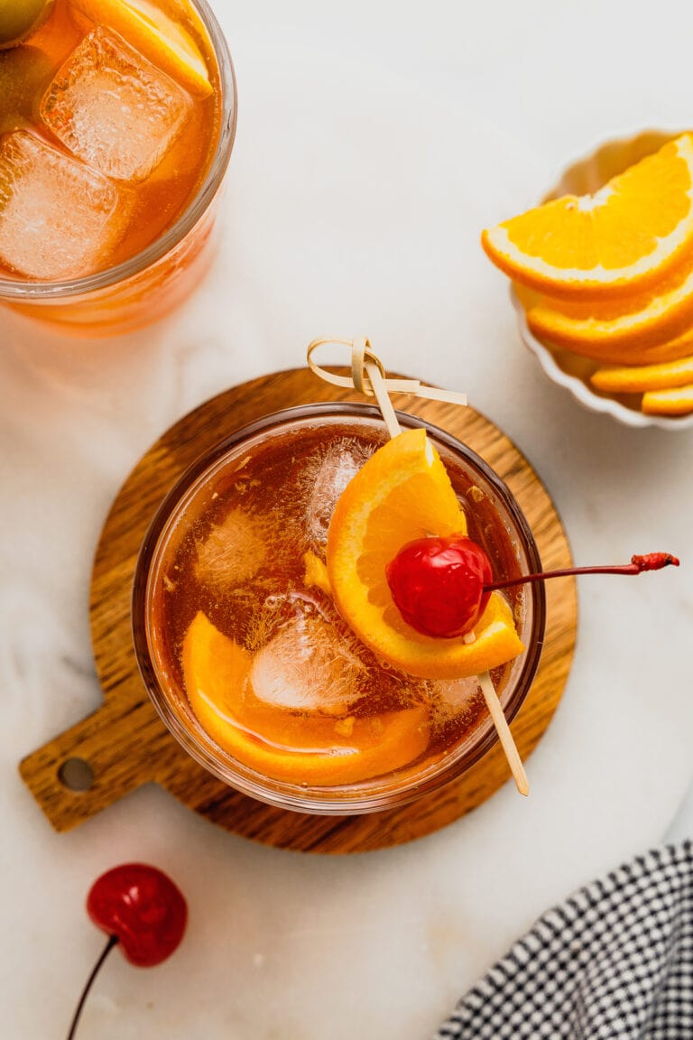 Wisconsin Brandy Old Fashioned (Sweet, Sour, or Press) - Midwest Nice