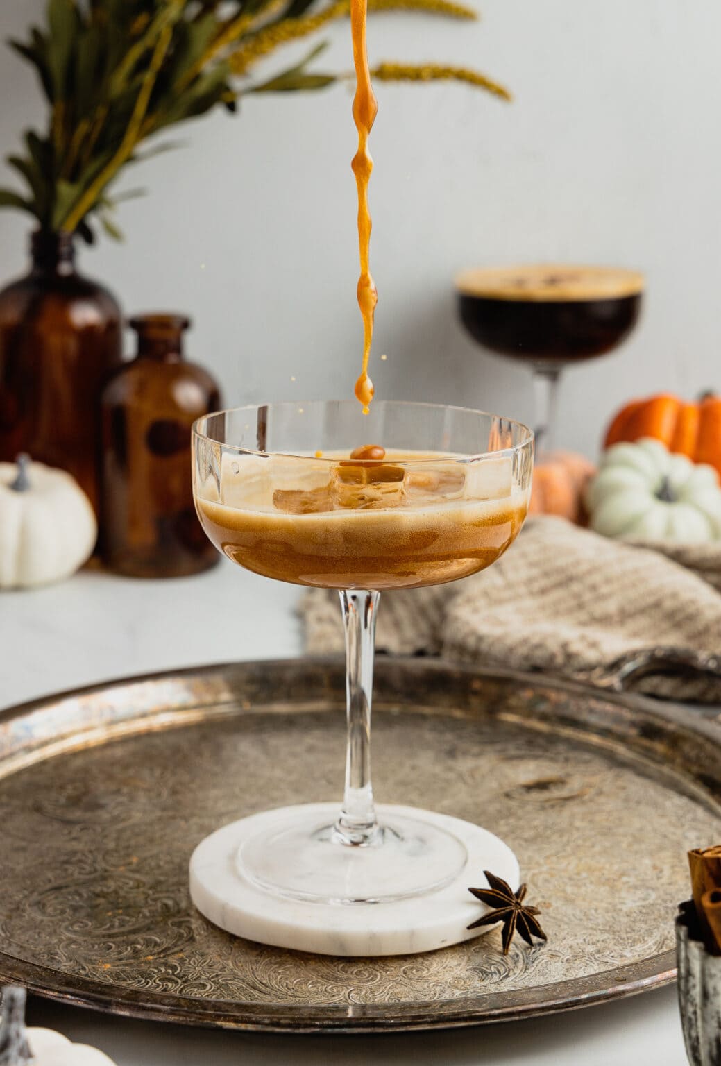 Pumpkin Spice Espresso Martini - Midwest Nice
