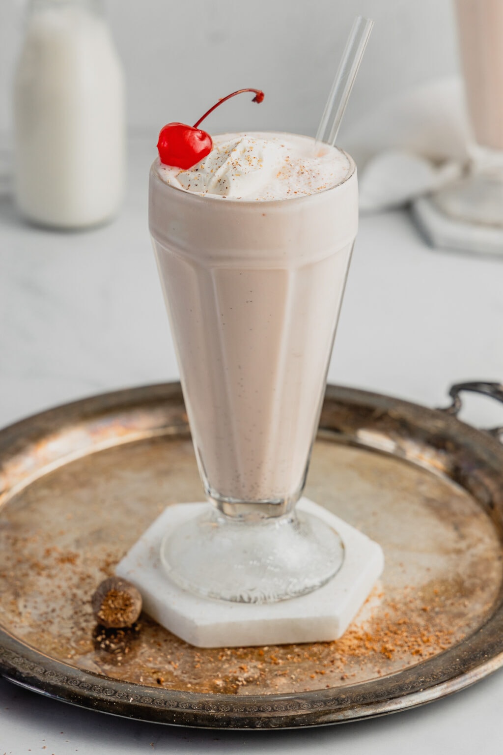 Pink Squirrel with Ice Cream (Wisconsin Supper Club Recipe!) - Midwest Nice