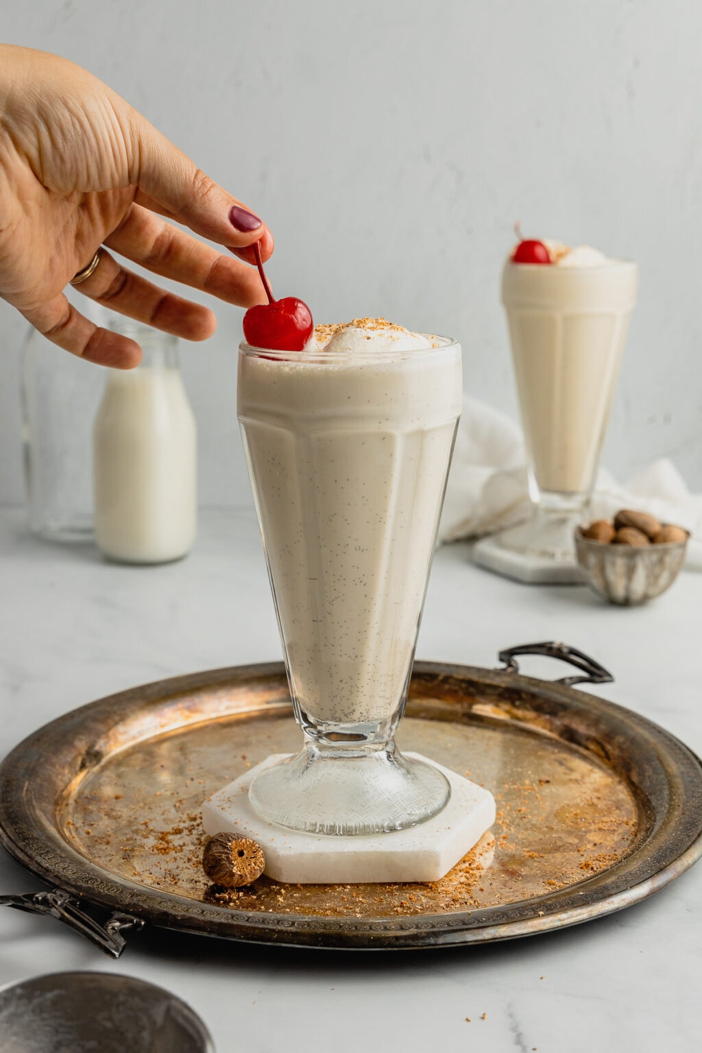 Ice Cream Brandy Alexander (Wisconsin Supper Club Recipe!) - Midwest Nice
