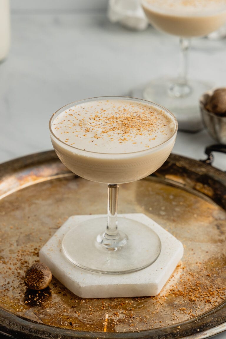 3 Ingredient Brandy Alexander Cocktail - Midwest Nice