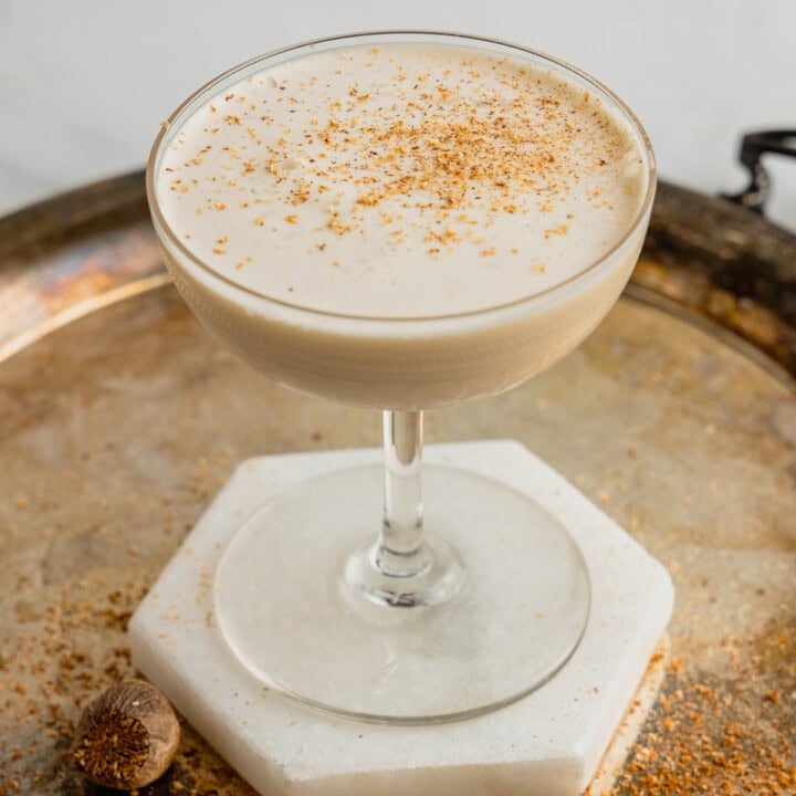 3 Ingredient Brandy Alexander Cocktail - Midwest Nice