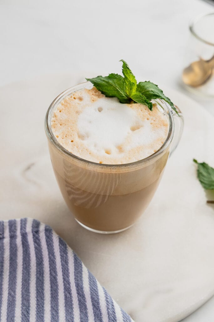 3 Ingredient Peppermint Latte - Midwest Nice