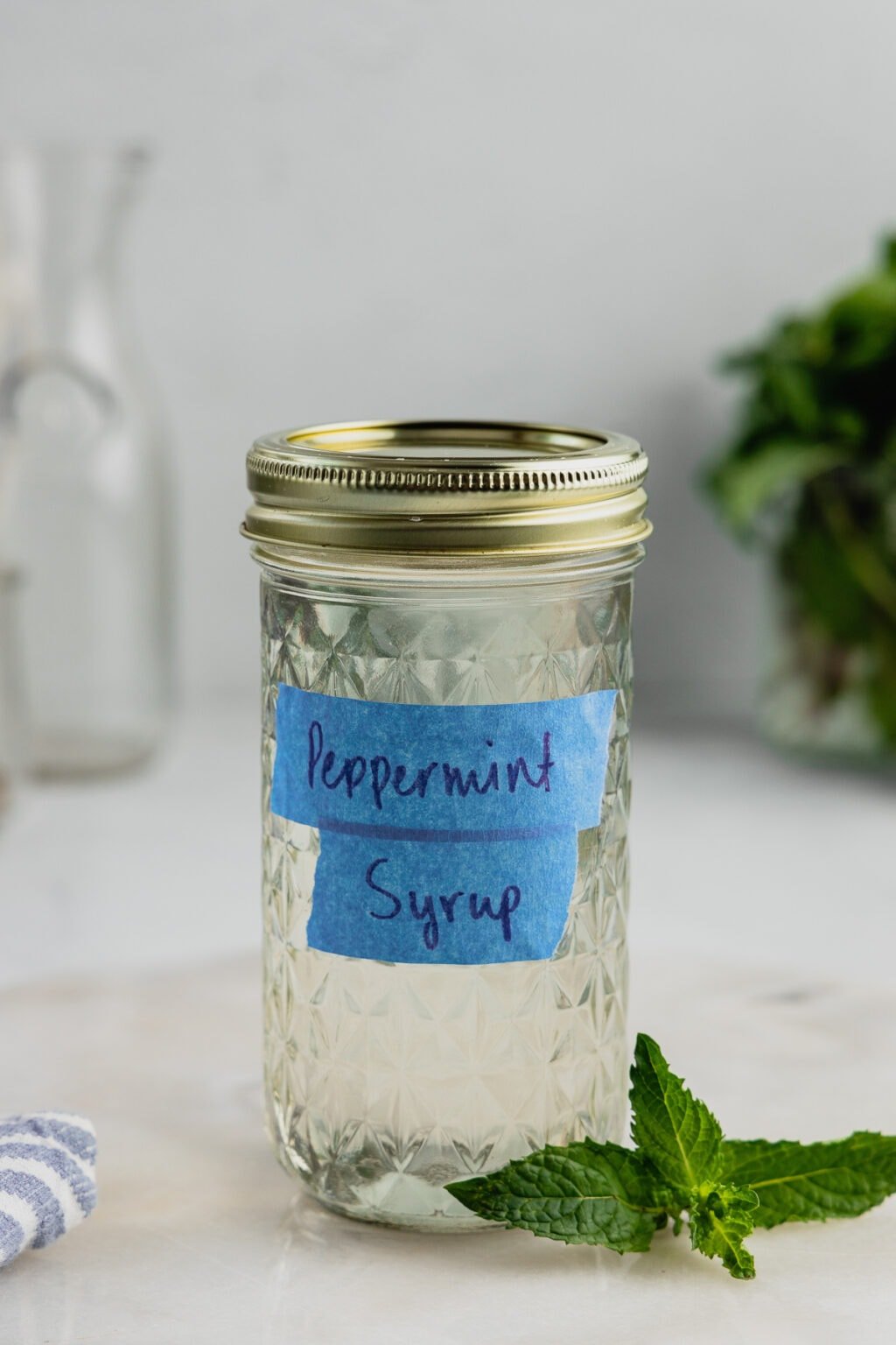 Peppermint Simple Syrup | Midwest Nice