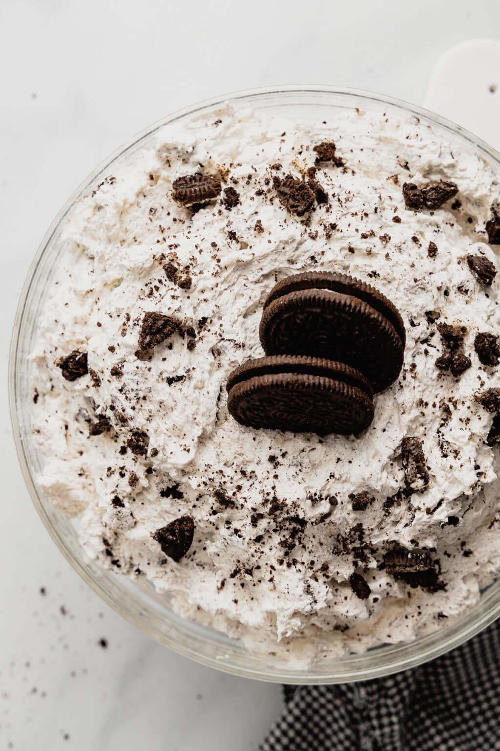 Oreo Fluff with Cream Cheese and Cool Whip - Midwest Nice