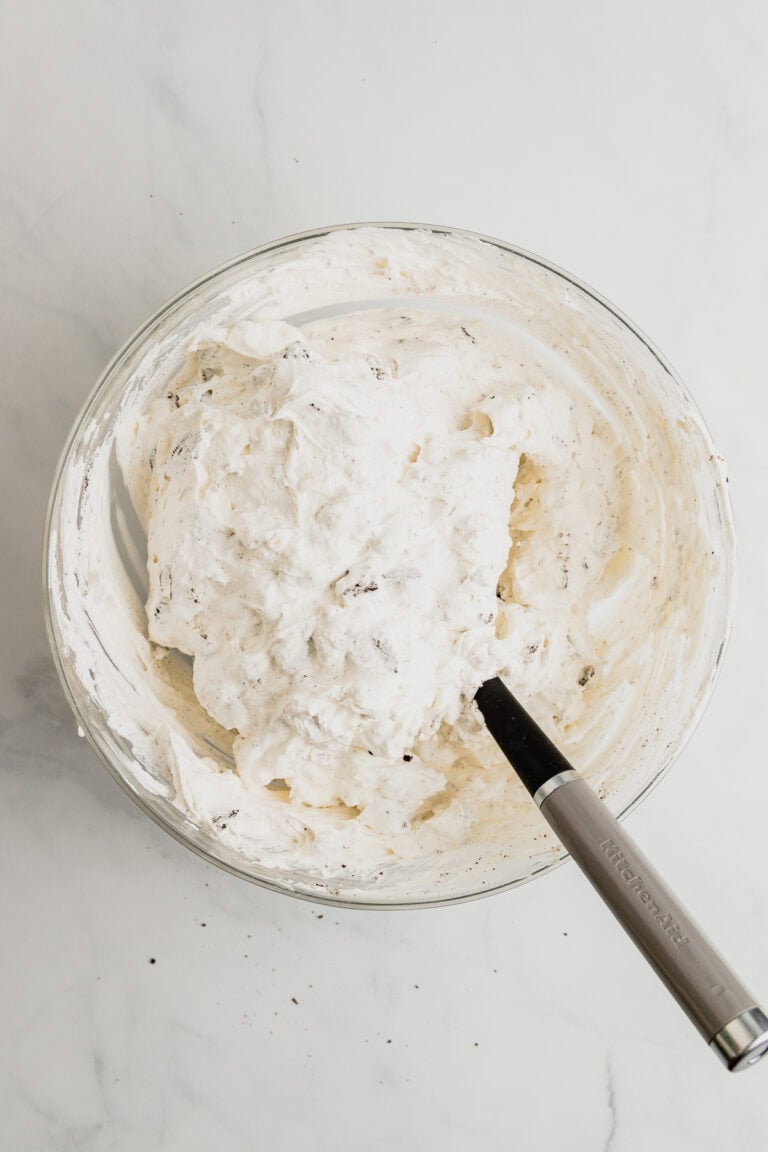 Oreo Fluff with Cream Cheese and Cool Whip - Midwest Nice